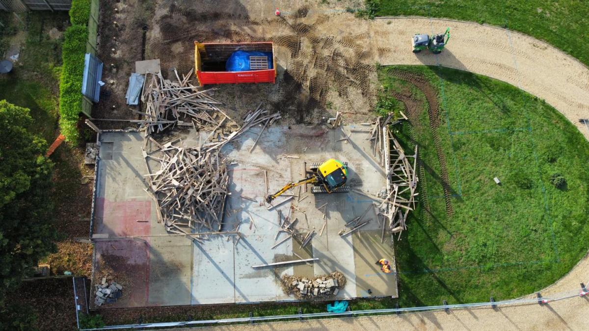 Case Study: Plant Preparing A Surface For Piling Foundations