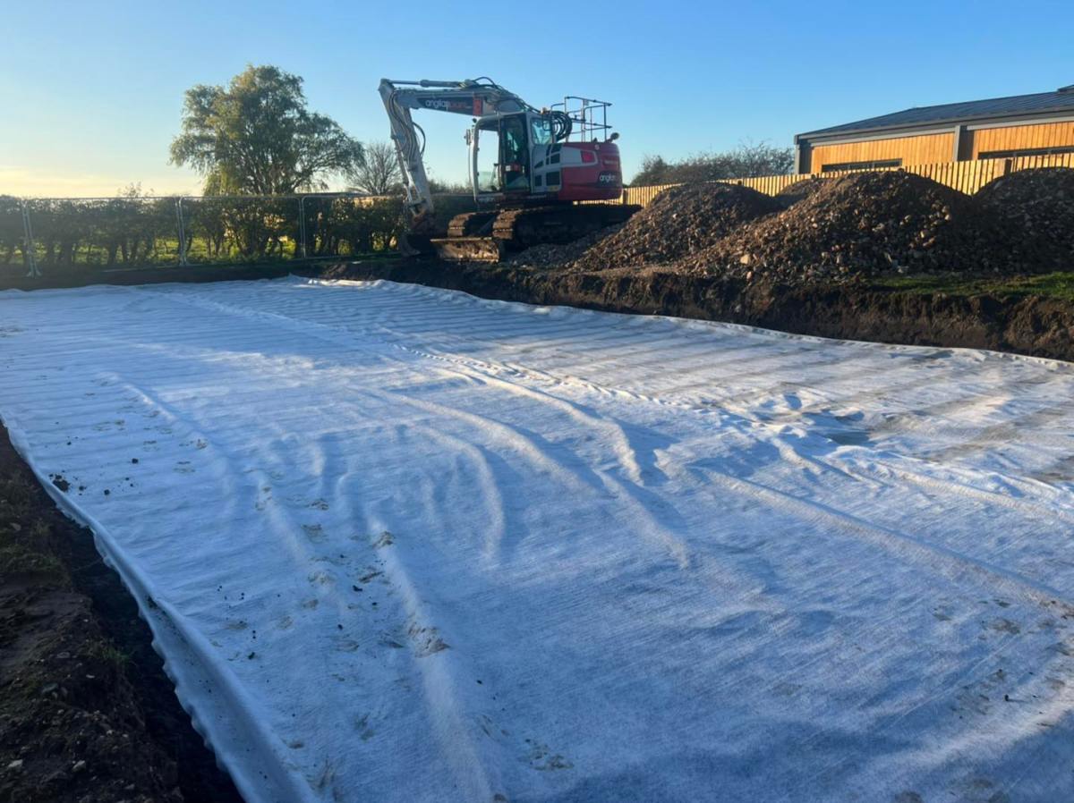 Case Study: Plant Preparing A Surface For Piling Foundations